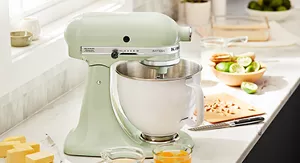 5 Quart Tilt-Head Metallic Finish Stainless Steel Bowl Radiant Gold ...