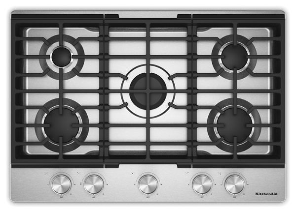 Click here for KitchenAid 30 In. Gas Cooktop w/ 5 Versatile Burne... prices
