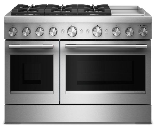 Click here for KitchenAid 48 6 Burner Commercial-Style Dual Fuel... prices
