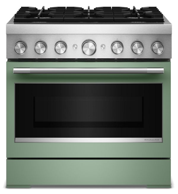Click here for KitchenAid 36 in. 6 Burner Commercial-Style Dual F... prices