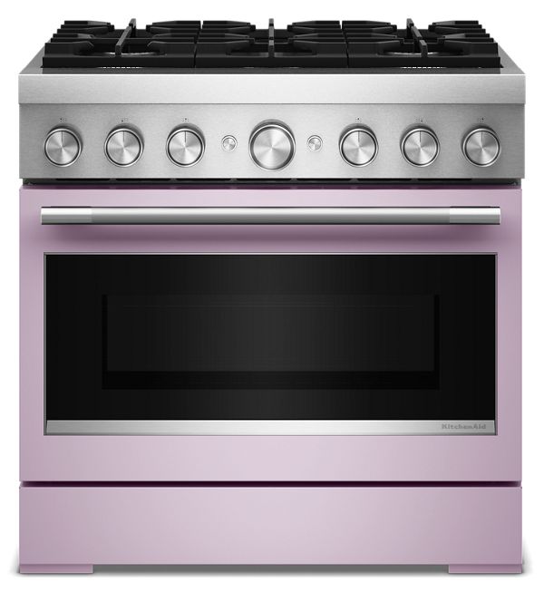 Click here for KitchenAid 36 in. 6 Burner Commercial-Style Dual F... prices