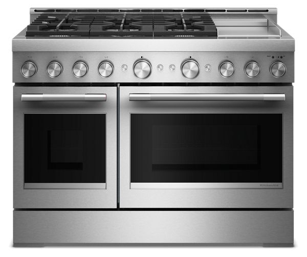 Click here for KitchenAid 48 in. 6 Burner Commercial-Style Gas Ra... prices