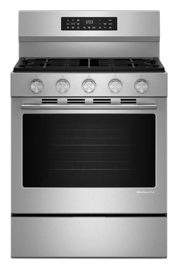 Click here for KitchenAid 5.0 Cu. Ft. Smart Freestanding Gas Rang... prices