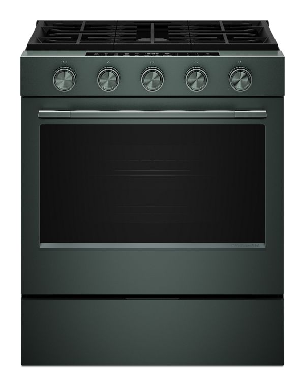 Click here for KitchenAid 5.0 Cu. Ft. Smart Slide-In Gas Range w/... prices