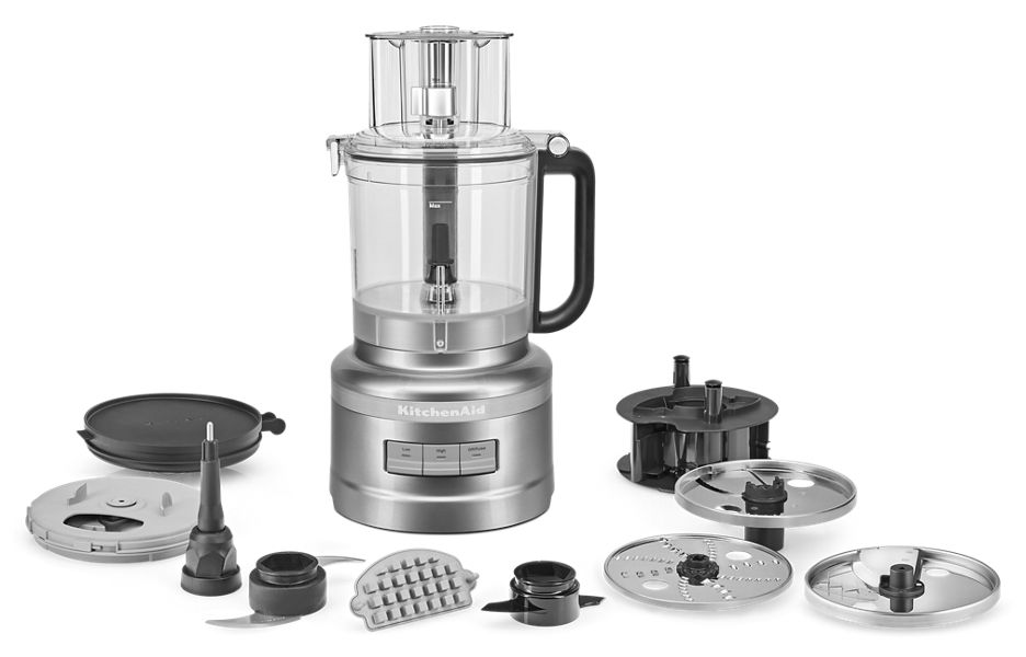 13-Cup Food Processor with French Fry Disc and Dicing Kit Contour ...