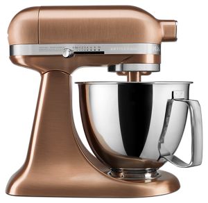Satin Copper Artisan® Mini Copper Clad 3.5 Quart Tilt-Head Stand Mixer ...