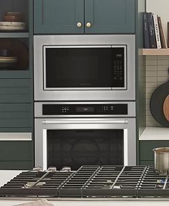 27 in. Trim Kit for 1.6 Cu. Ft. Countertop Microwave Fingerprint ...