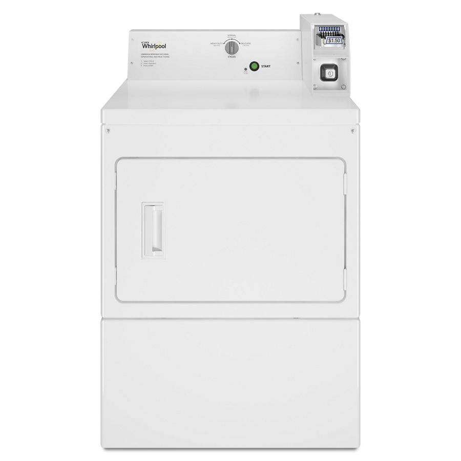 Buy Whirlpool Commercial Electric Super-Capacity Dryer, Coin-Slide and ...
