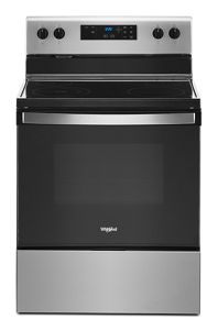 5.3 cu. ft. Electric Range with Keep Warm Setting. Stainless Steel ...